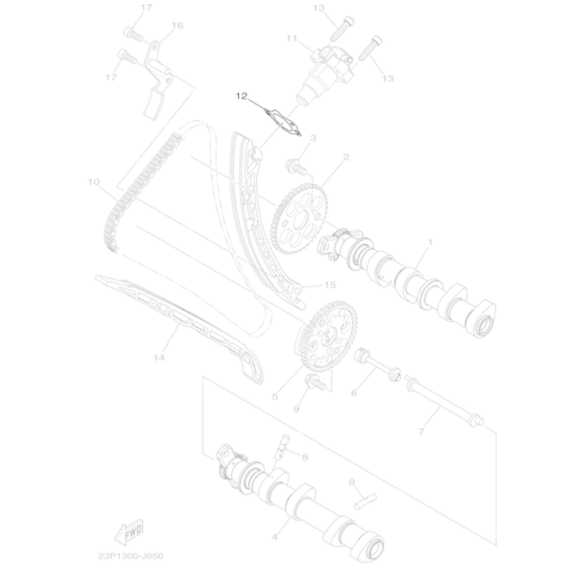 Motos Neno Shop - Junta do Acionador da Corrente Comando Original ...